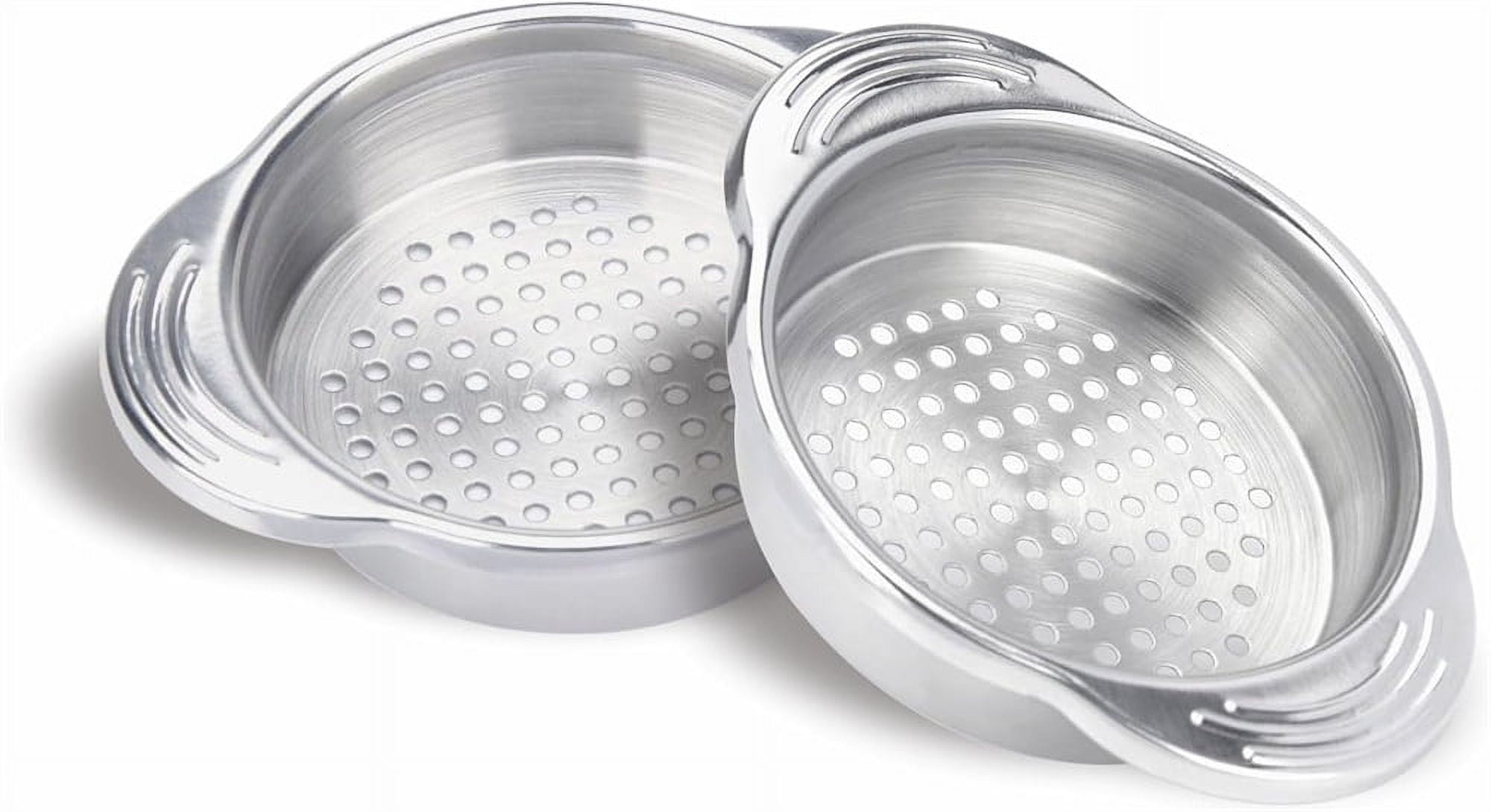 NOGIS 2-Pack Tuna Can Strainer, Stainless Steel Sieve Tuna Strainer ...