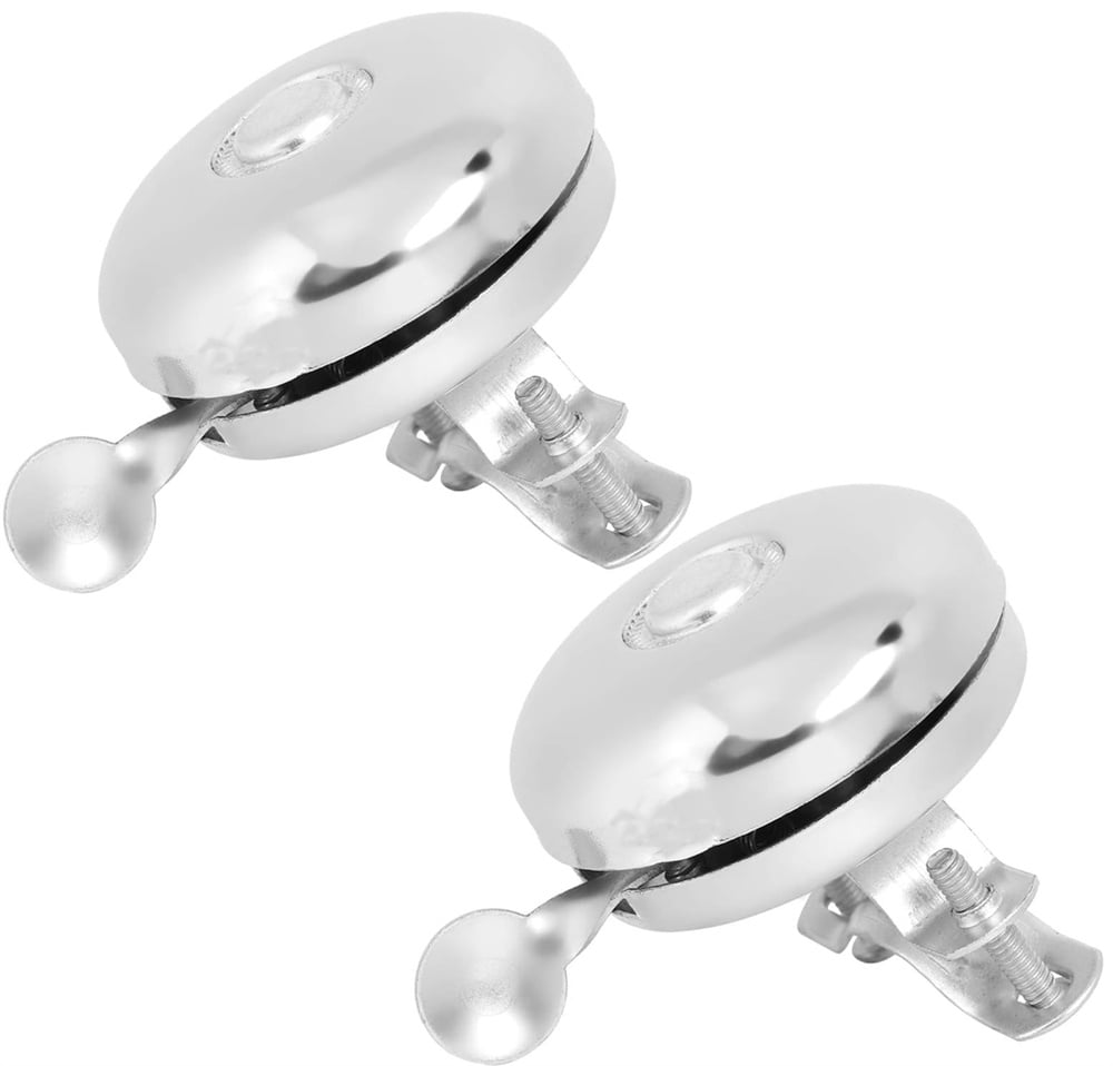NOGIS 2 Pcs Bicycle Bell - Classic Bike Bell Right Up for Handlebars ...