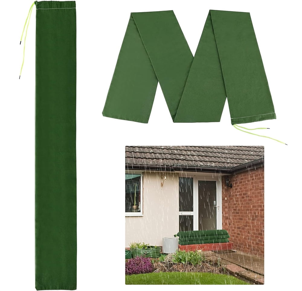 NOGIS 2 Pcs Long Canvas Sandbags Flood Protection Thickened Reusable ...