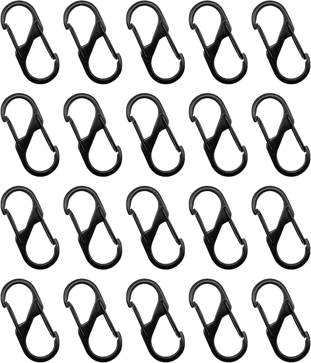 NOGIS 20 PCS Zipper Lock Clips Theft Deterrent, Dual Opening Zipper ...
