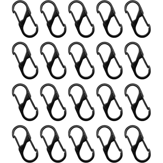 NOGIS 20 PCS Zipper Lock Clips Theft Deterrent, Dual Opening Zipper ...