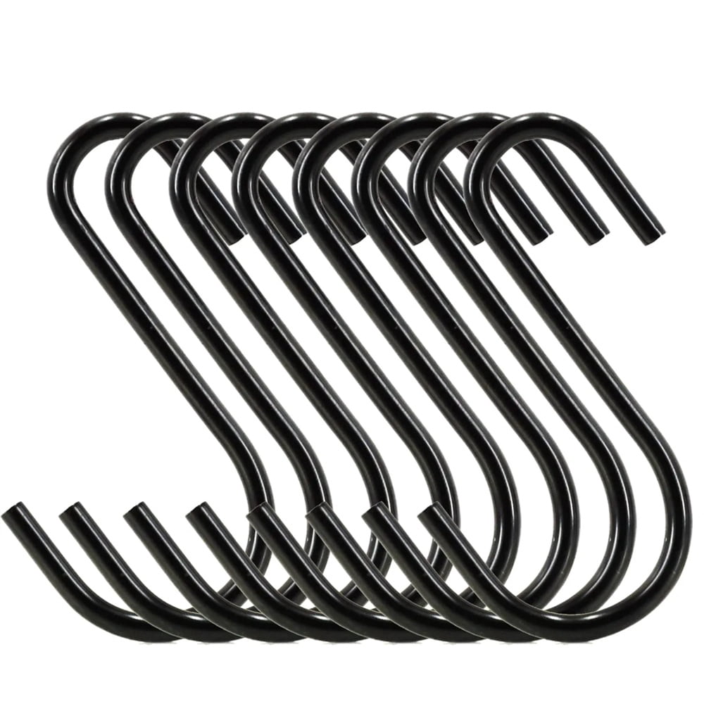 NOGIS 20PCS S Hooks, Premium Stainless Steel S Hooks for Hanging ...