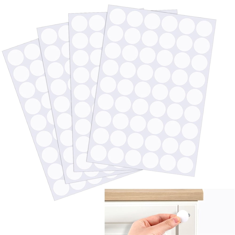 NOGIS 216 Pcs Screw Hole Stickers, Round 21mm /0.82inch Screw Covers ...
