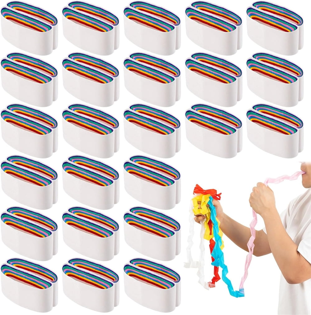 NOGIS 24 Pieces Mouth Coils Magic Tricks Clown Magician Accessories ...