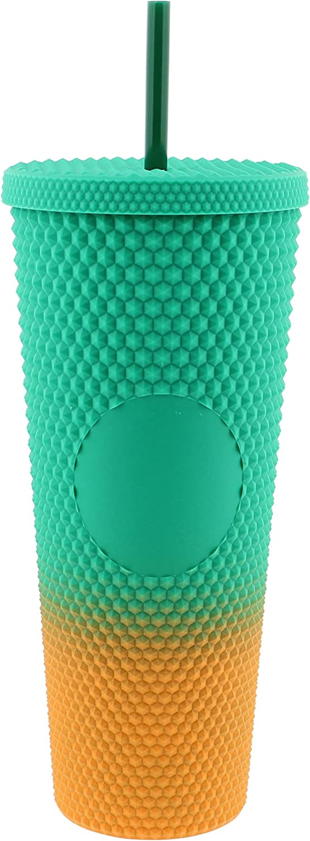 NOGIS 24oz Studded Cup, 24oz Studded Tumbler with Lid and Straw Large ...