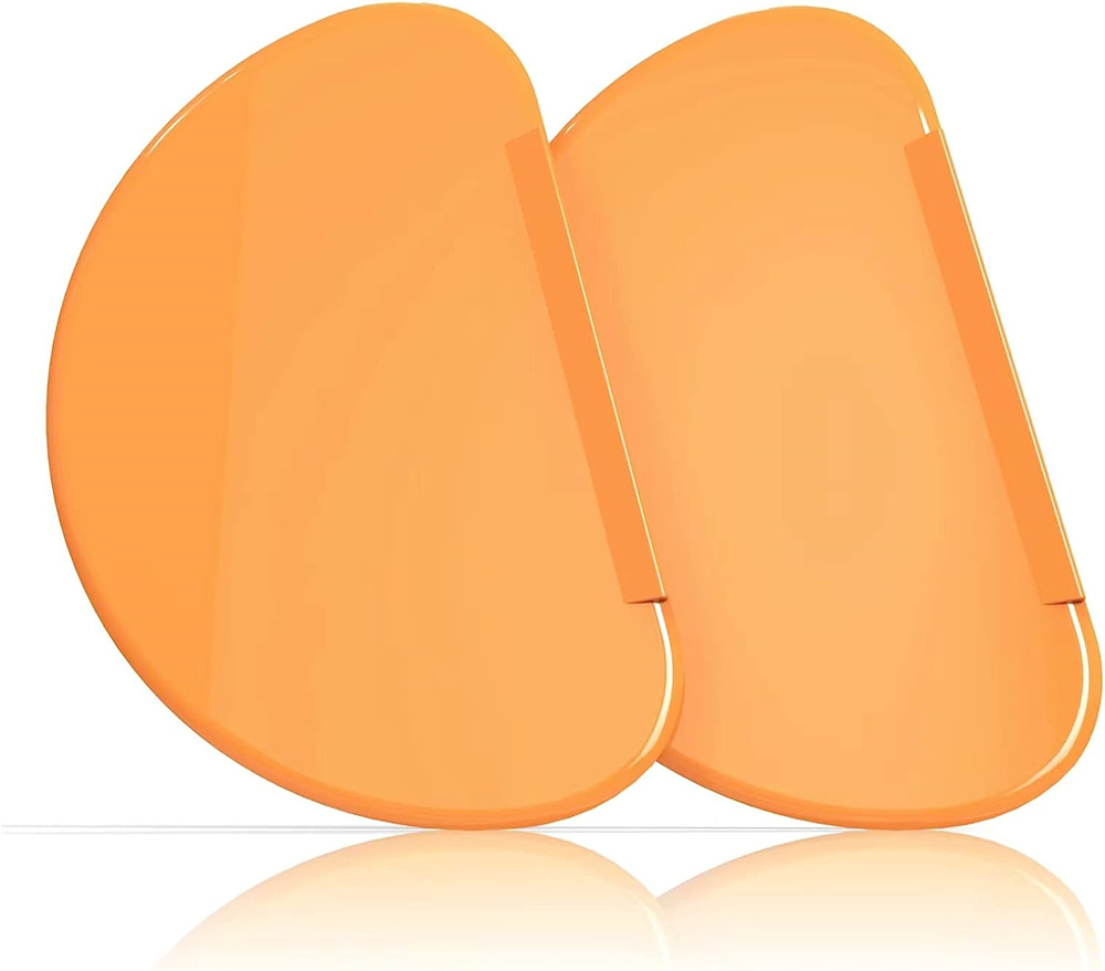 NOGIS 2Pcs Food Grade Contoured Profile 6.2 x 4 inch, TPE Multipurpose ...