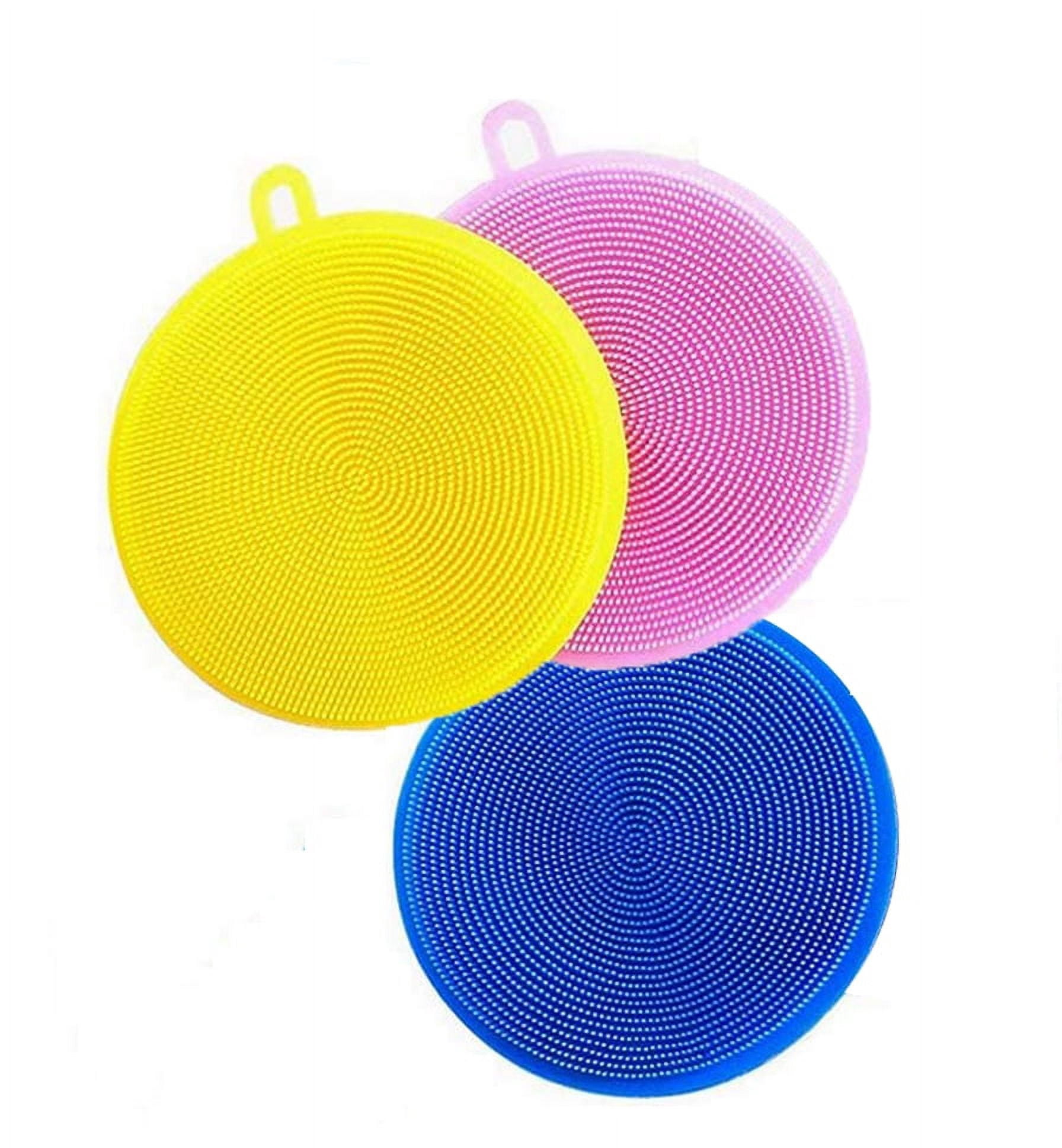 NOGIS 3 Pack Food Grade Reusable Sponges for Dishes, Heat Resistant and ...