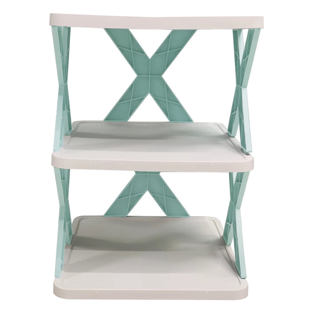 NOGIS 3 Tiers Vertical Shoe Rack, Entryway Narrow Slim Shoes Racks ...