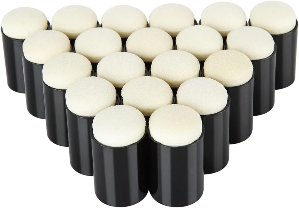 NOGIS 30 Pieces Finger Sponge Daubers, Finger Painting Sponge Craft ...