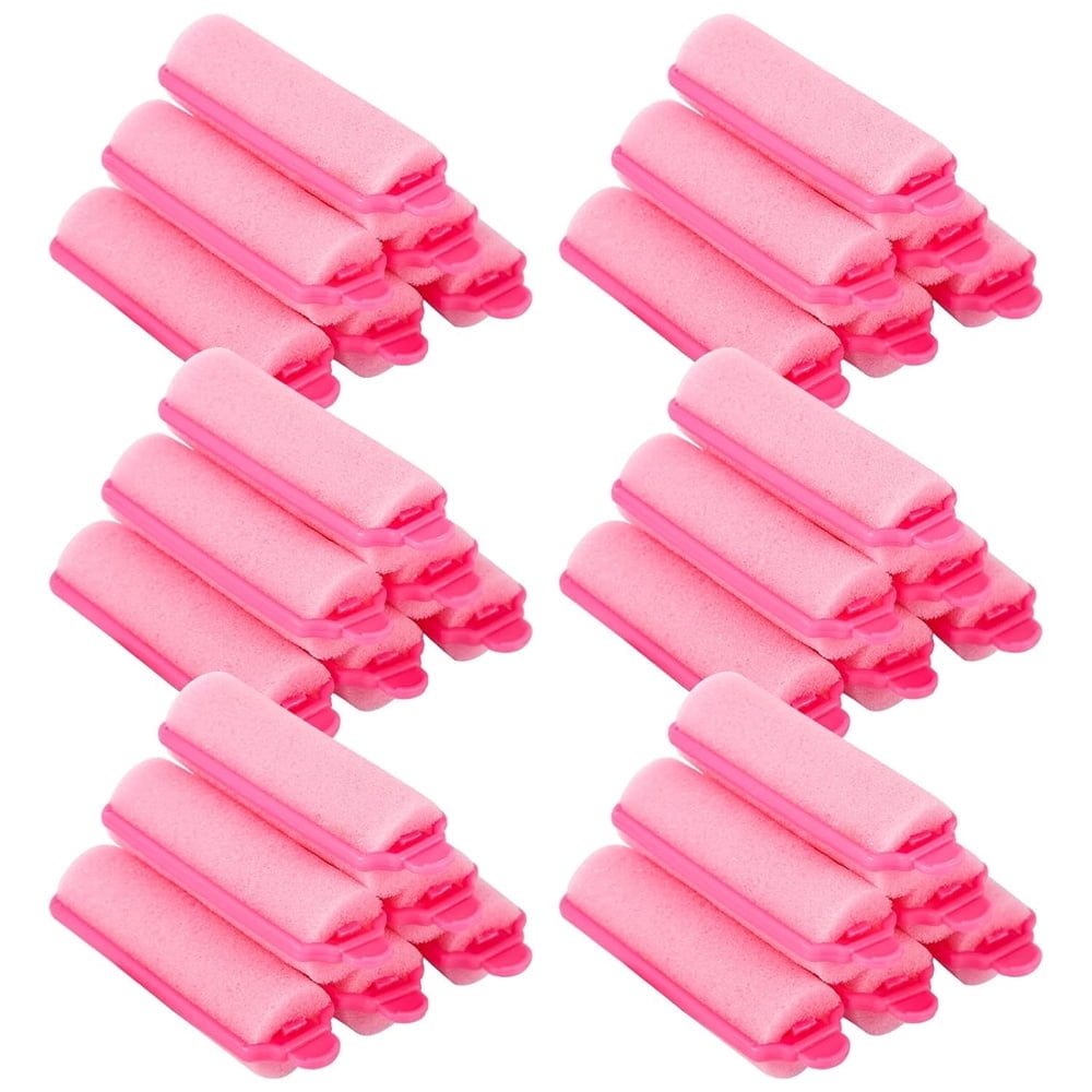 NOGIS 36 Pieces Foam Sponge Hair Rollers 20 mm Mini Foam Hair Styling ...