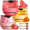 3Pcs Bee Balm Lip Balm Honey Pot with Stick, NOGIS Honey Strawberry ...