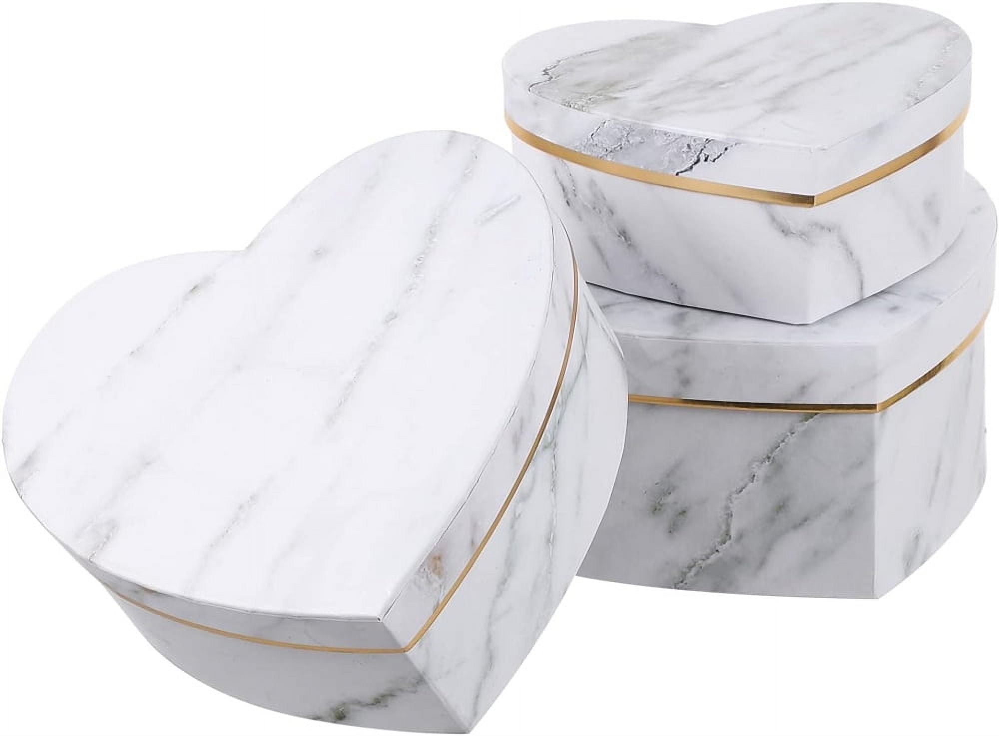 NOGIS 3Pcs Valentines Day Heart Shaped Gift Boxes Valentines Nesting ...