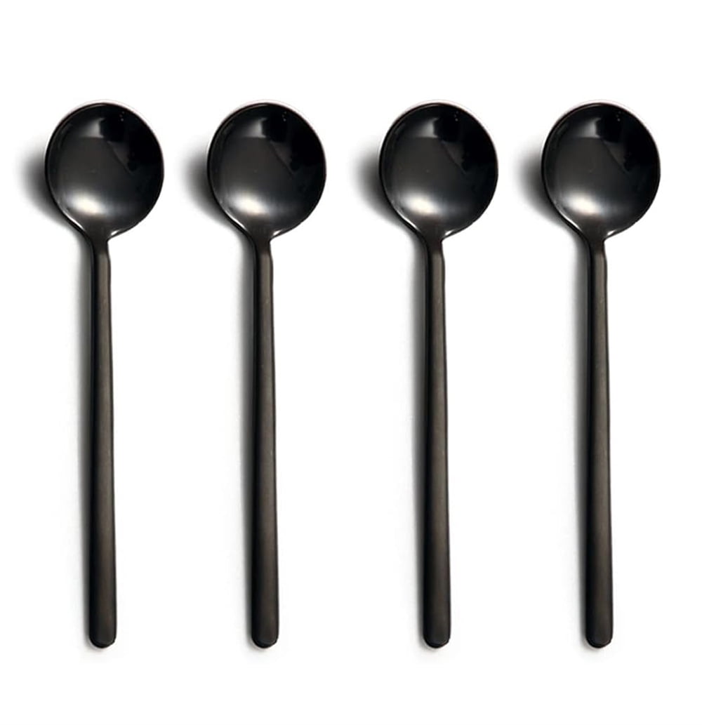 NOGIS 4 Pack Stainless Steel Coffee Spoons, 6.7 Inch Stirring Spoons ...