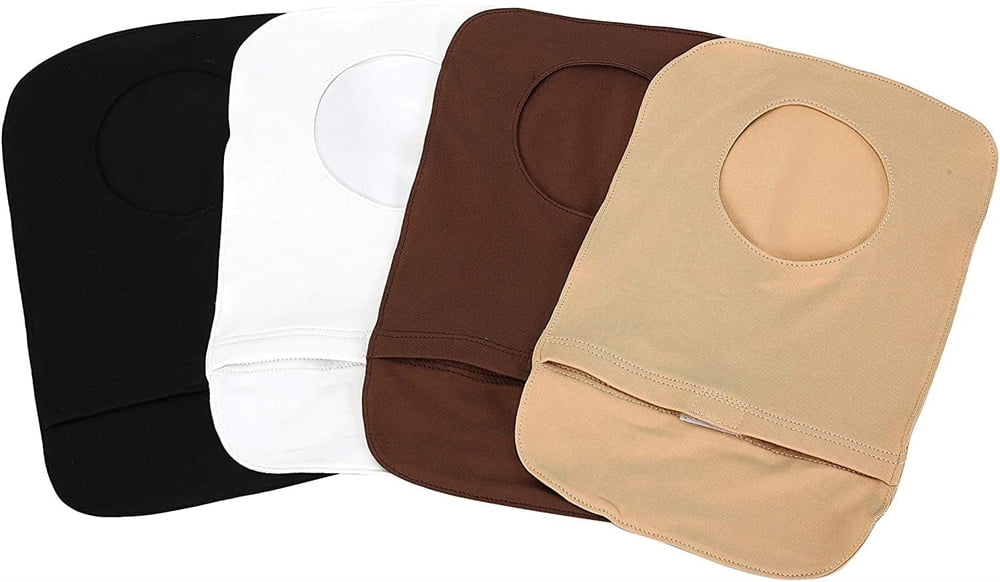 NOGIS 4Pcs Stretchy Colostomy Bag Cover Lightweight Ostomy Pouch Cover ...
