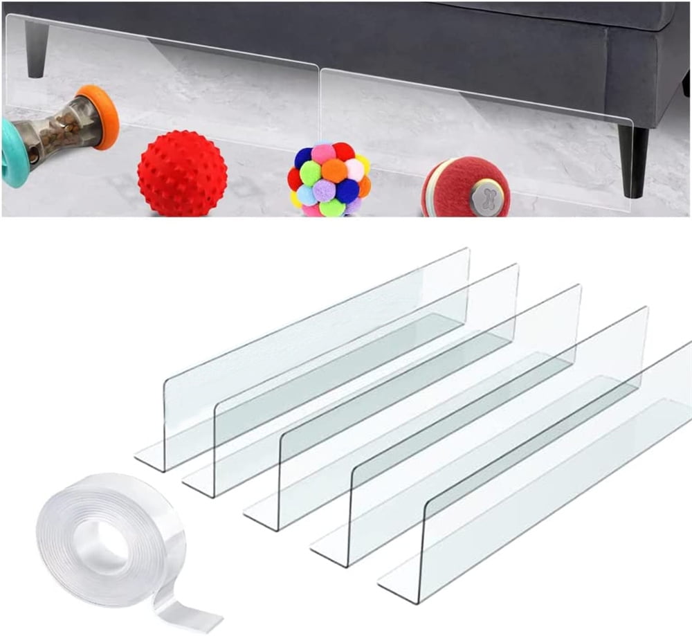 NOGIS 5 Pack Under Bed Blocker for Pets Under Couch blockers Stop ...