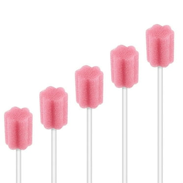 Toothette Plus Swab with Alcohol-free Mouthwash Foam Tip, Untreated ...