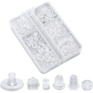 800 Pcs Silicone Earring Backs - Soft, Durable & Hypo-allergenic Rubber ...