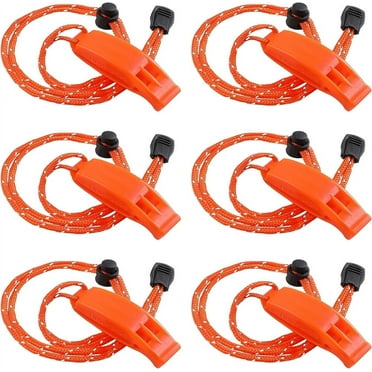 Ozark Trail Floating Marine Safety Whistle with Lanyard, 100 dB Orange ...