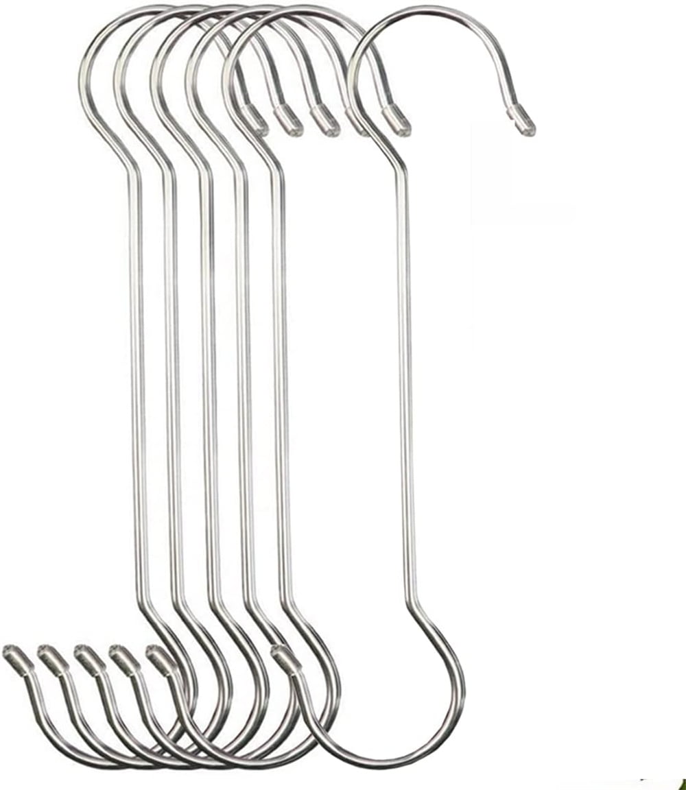 NOGIS 6 Pack Extra Large S Hooks for Hanging Plants, 12 Inch Long Metal ...