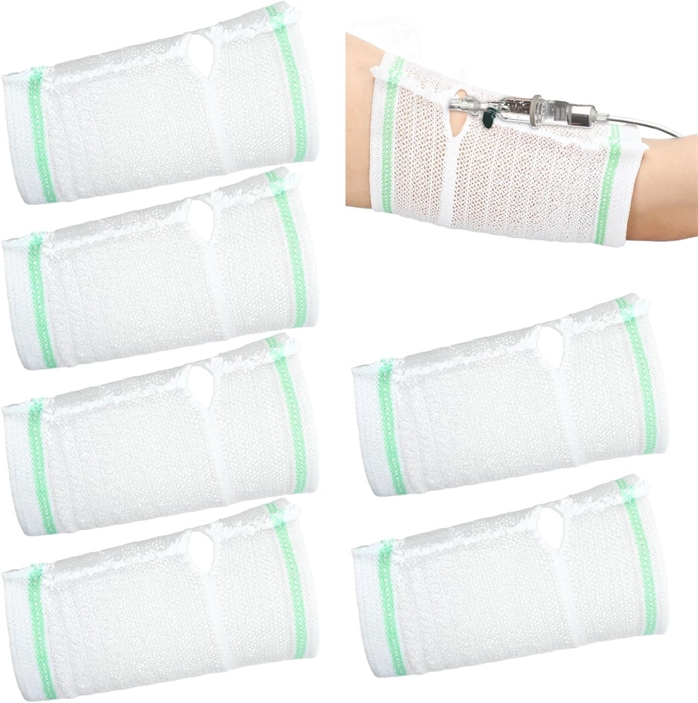 NOGIS 6 Pcs PICC Line Cover Sleeve Upper Arm Protector Comfortable ...