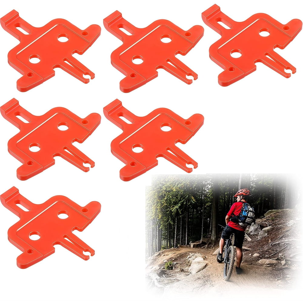 NOGIS 6 Pieces Bicycle Brake Spacer Disc Bike Hydraulic Disc Brakes ...