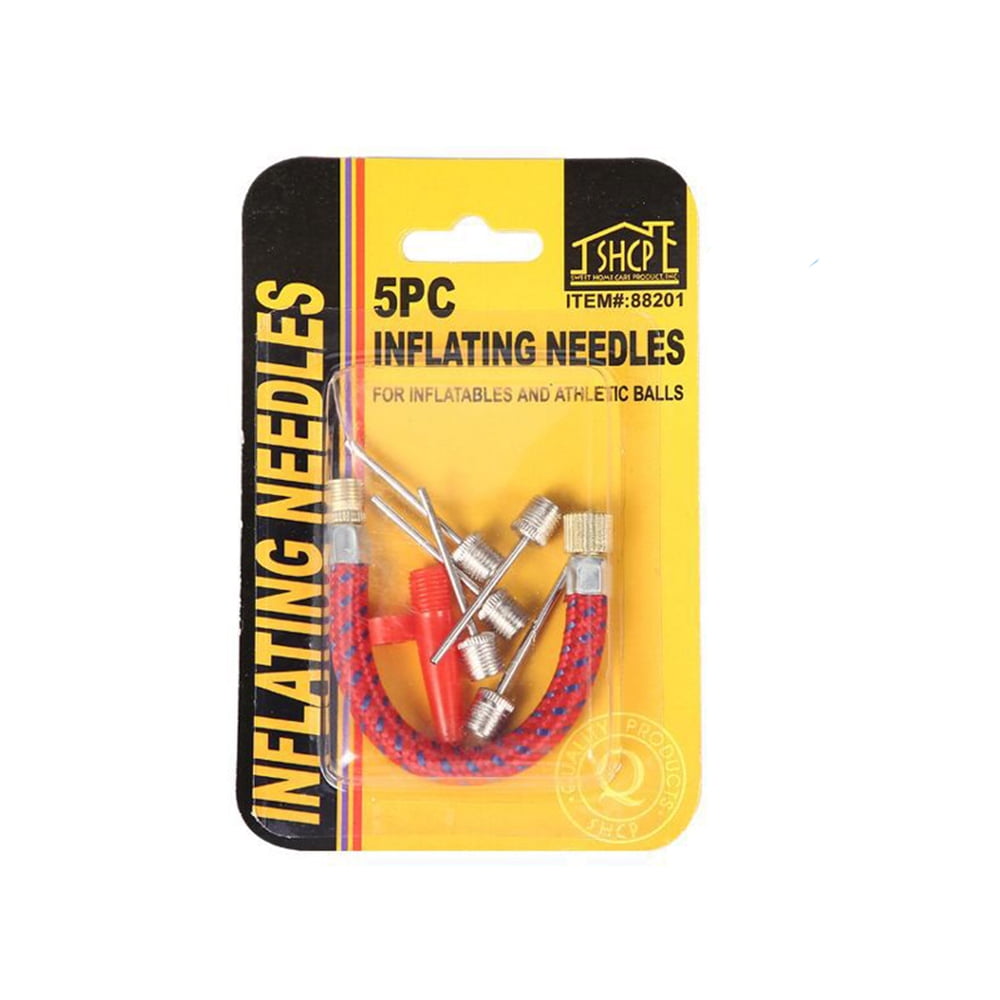 NOGIS 7 pcs Sports Ball Tool, Inflation Needle Nozzles and Rubber Hose ...