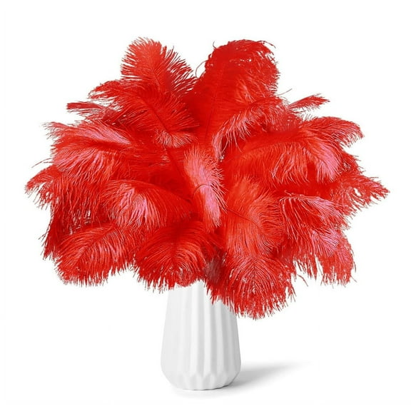 12-14 inch (30-35cm) Natural Ostrich Feathers for Wedding Centerpieces ...