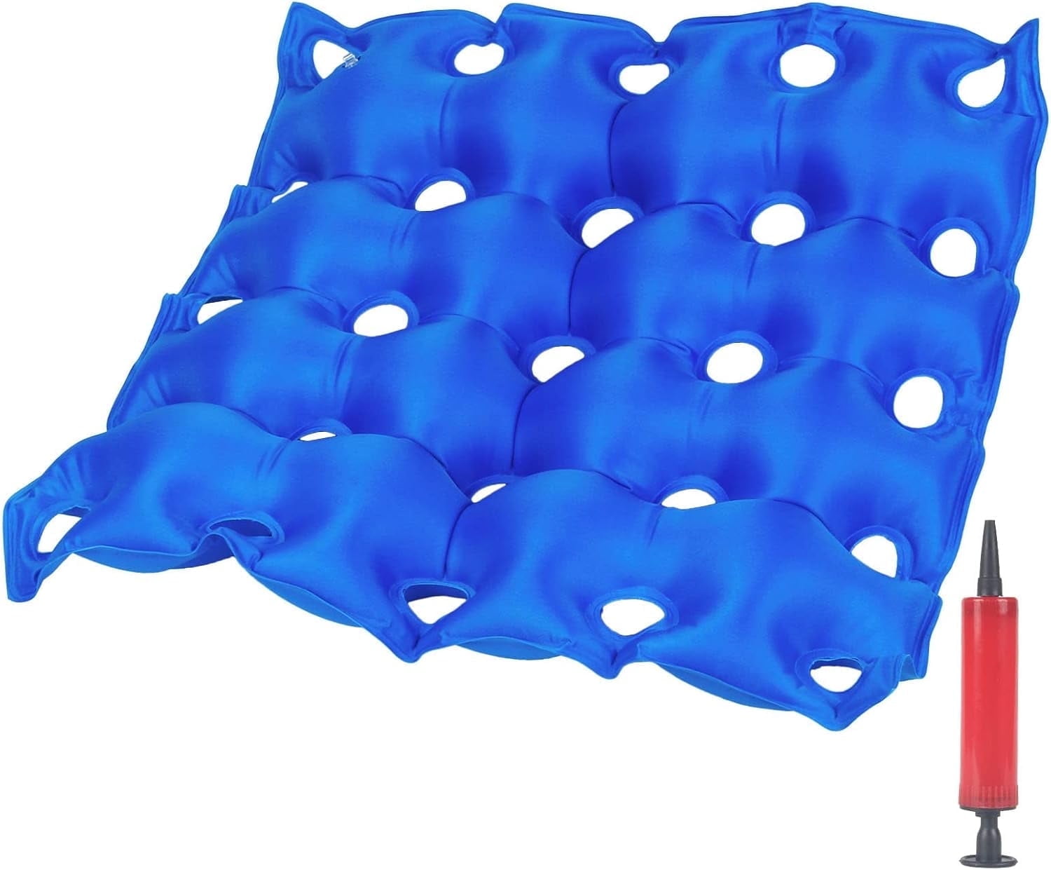 NOGIS Medical Air Inflatable Seat Cushion, Blue - Adjustable Comfort ...