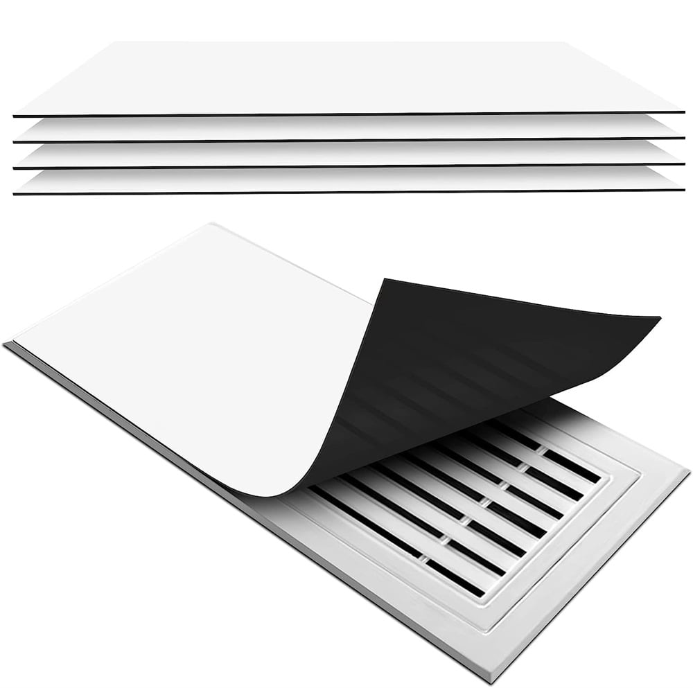 NOGIS Air Vent Covers for Home (4Pcs, 12 x 5.5 x 0.6 Inch) Magnetic ...