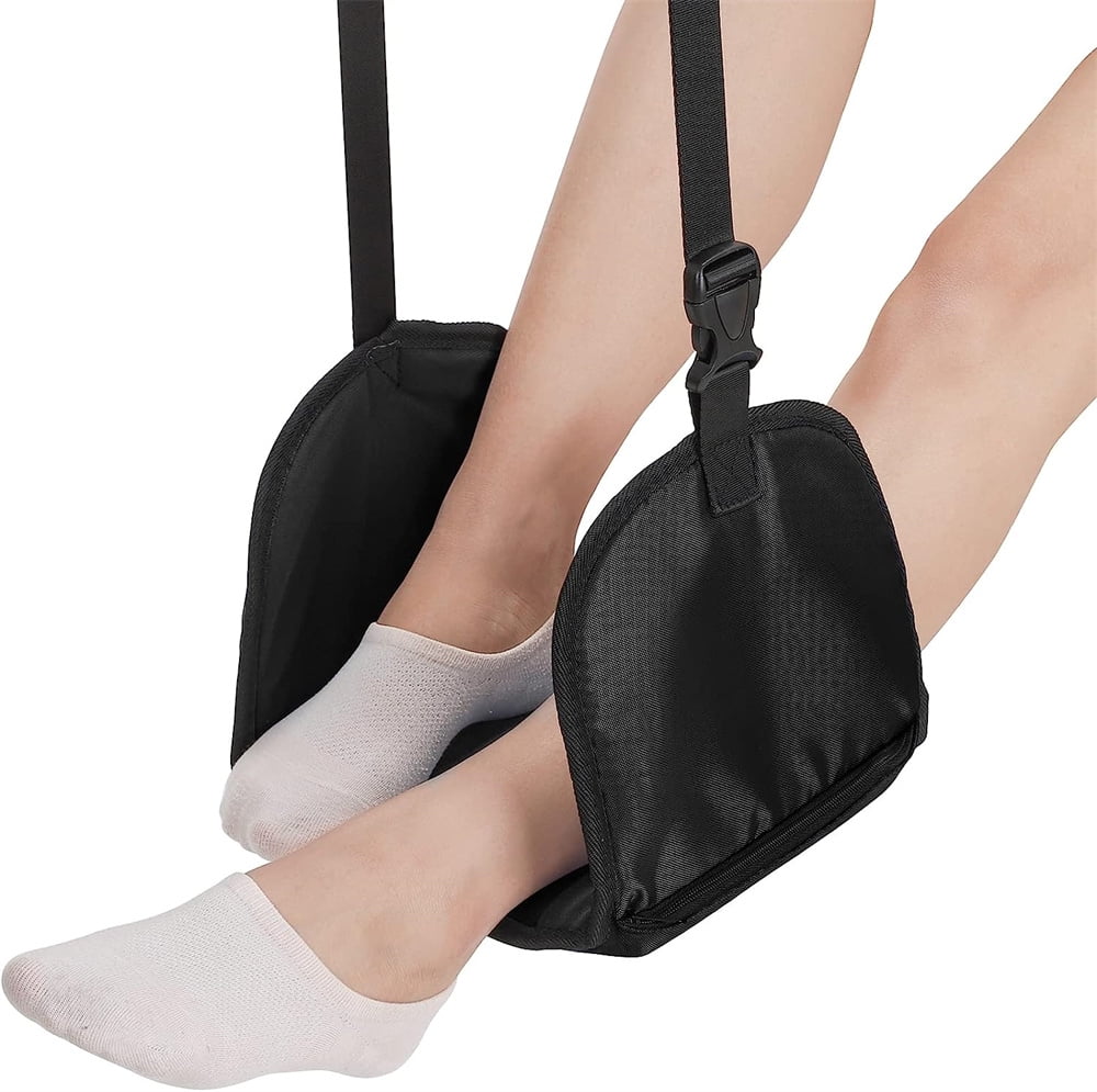 NOGIS Airplane Footrest Travel Foot Rest for Plane - Portable Memory ...