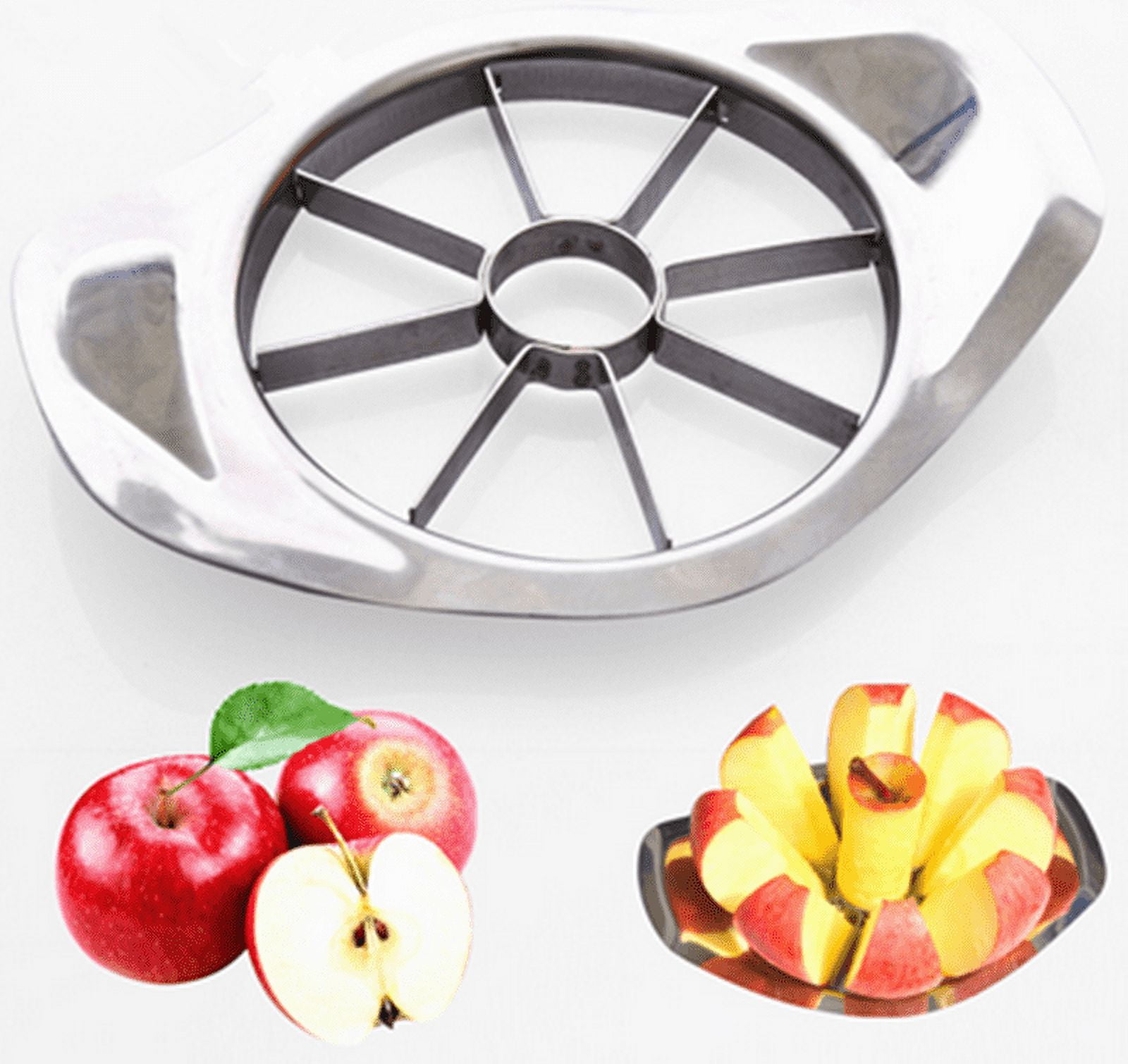 NOGIS Apple Slicer Corer, 8-Slice Large Size Premium Apple Slicer Corer, Cutter, Divider, Wedger ...