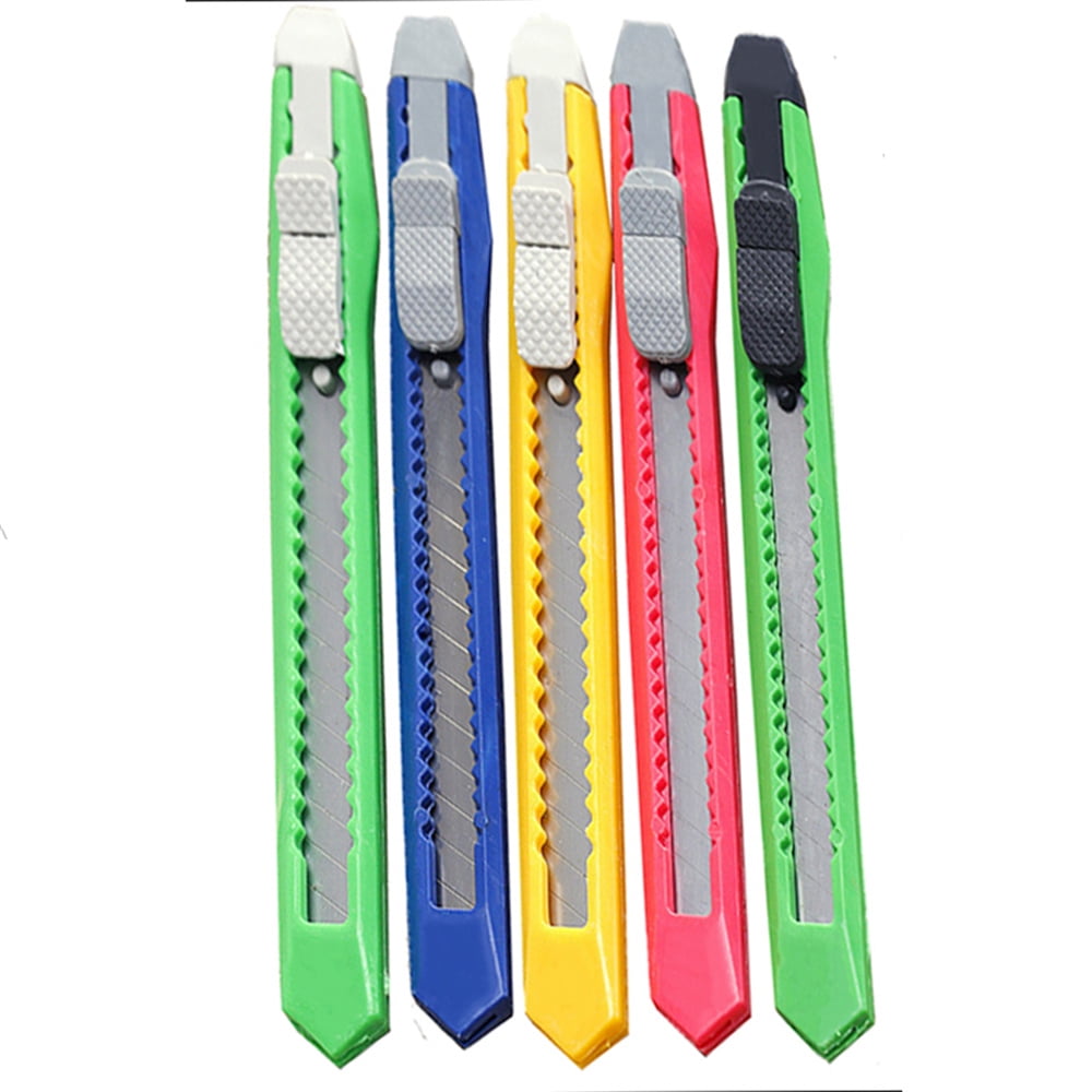 NOGIS Box Cutter Retractable - 5 Pack - Premium Utility Knife - 9mm ...