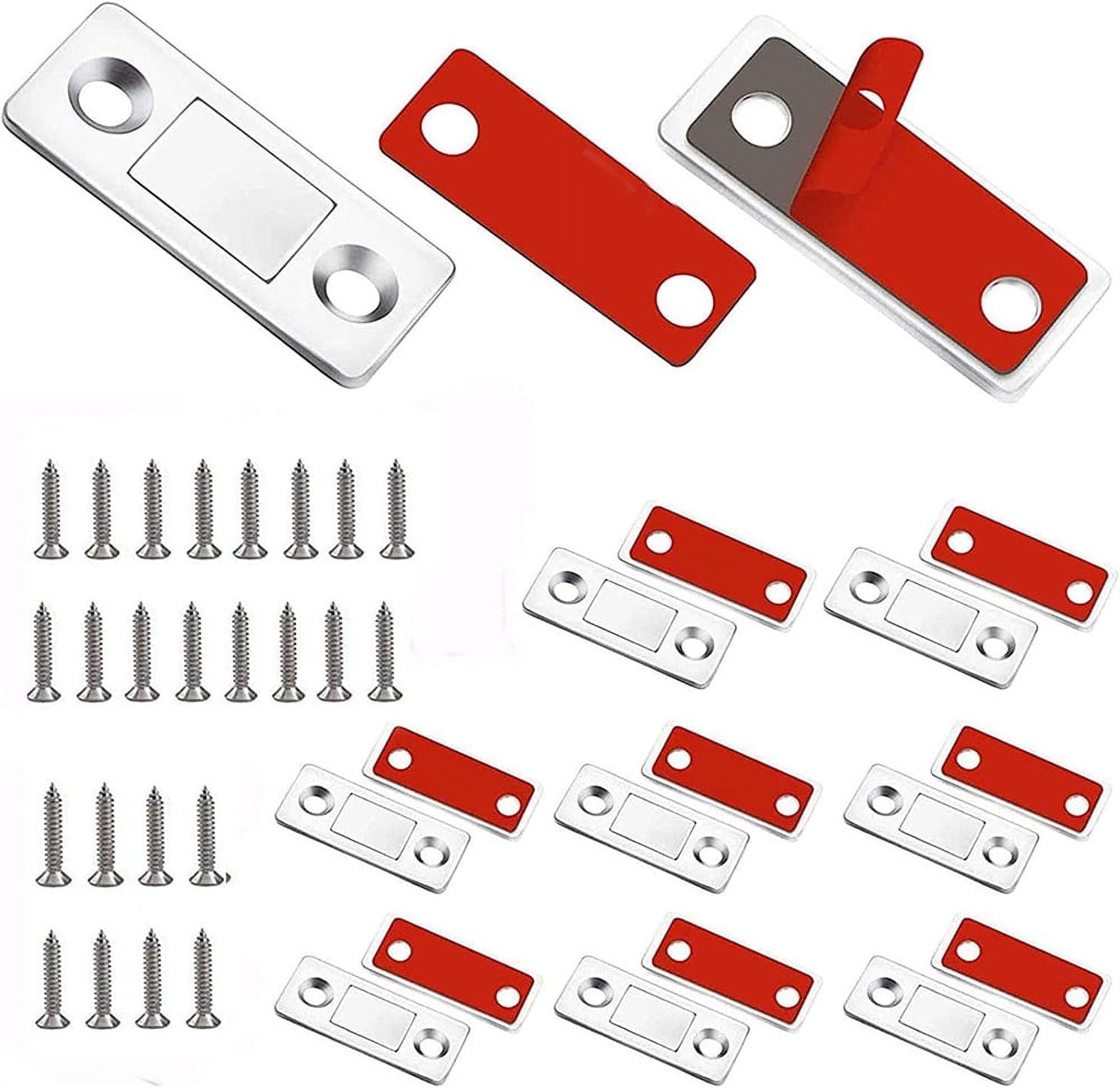 NOGIS Cabinet Magnetic Catch 8 Pack Ultra Thin Cabinet Door Magnetic ...