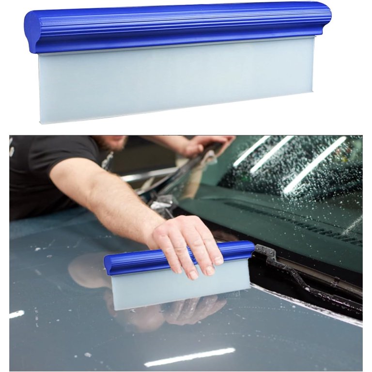 Window Cleaning Squeegee Kit 12" Flexible Silicone Car Squeegee - T-Bar ...