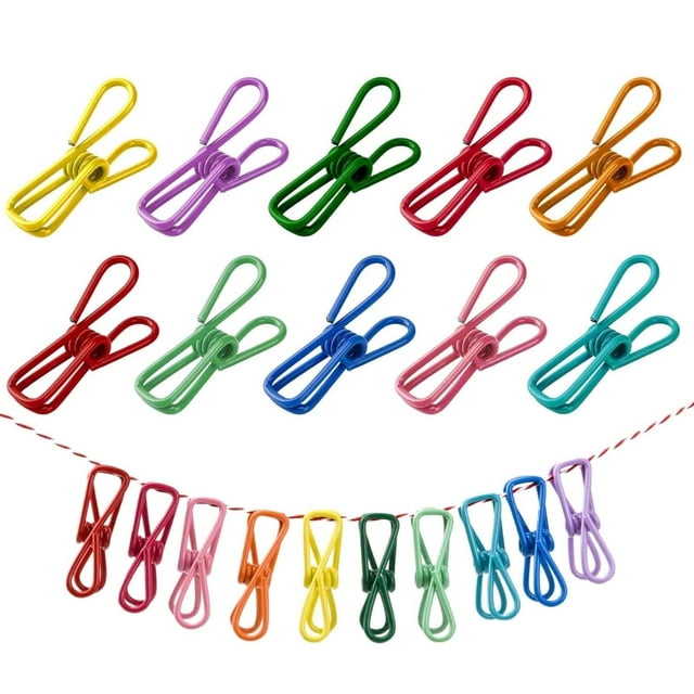 NOGIS Chip Clips, Utility Steel Clip for Food Package, Chips Bag ...