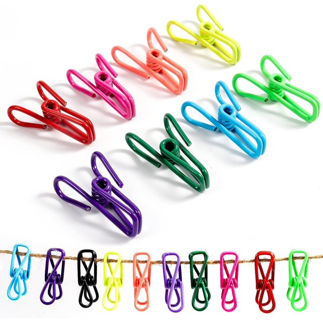 NOGIS Chip Clips, Utility Steel Clip for Food Package, Chips Bag ...