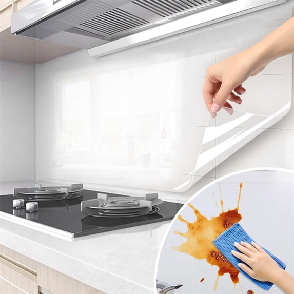 NOGIS Clear Wall Protector Contact Paper | Transparent Oil-Proof ...