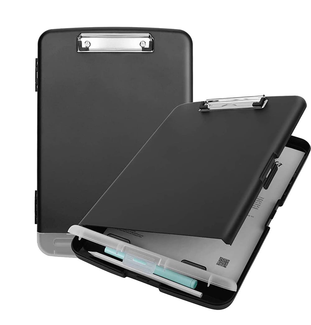 NOGIS Clipboard with Storage, Plastic Clipboards with Pen Holder ...