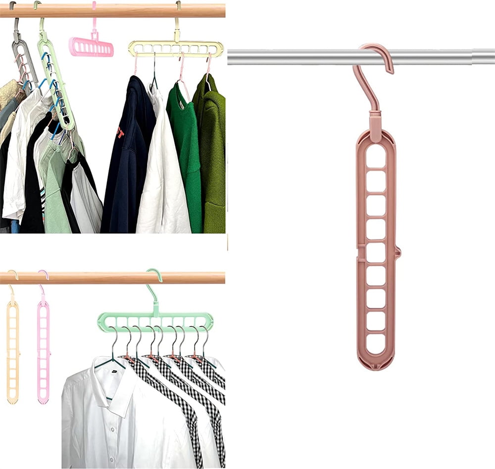 NOGIS Clothes Hangers Space Saving 1 Pack, Multifunction Closet ...