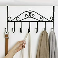Optish Over The Door Hooks, 12 Coat Hooks Towel Rack, Space-Saving ...