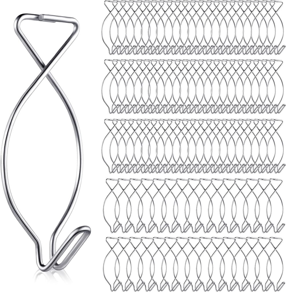 NOGIS Drop Ceiling Clips Hanging Ceiling Hooks Suspended Ceiling Hooks ...