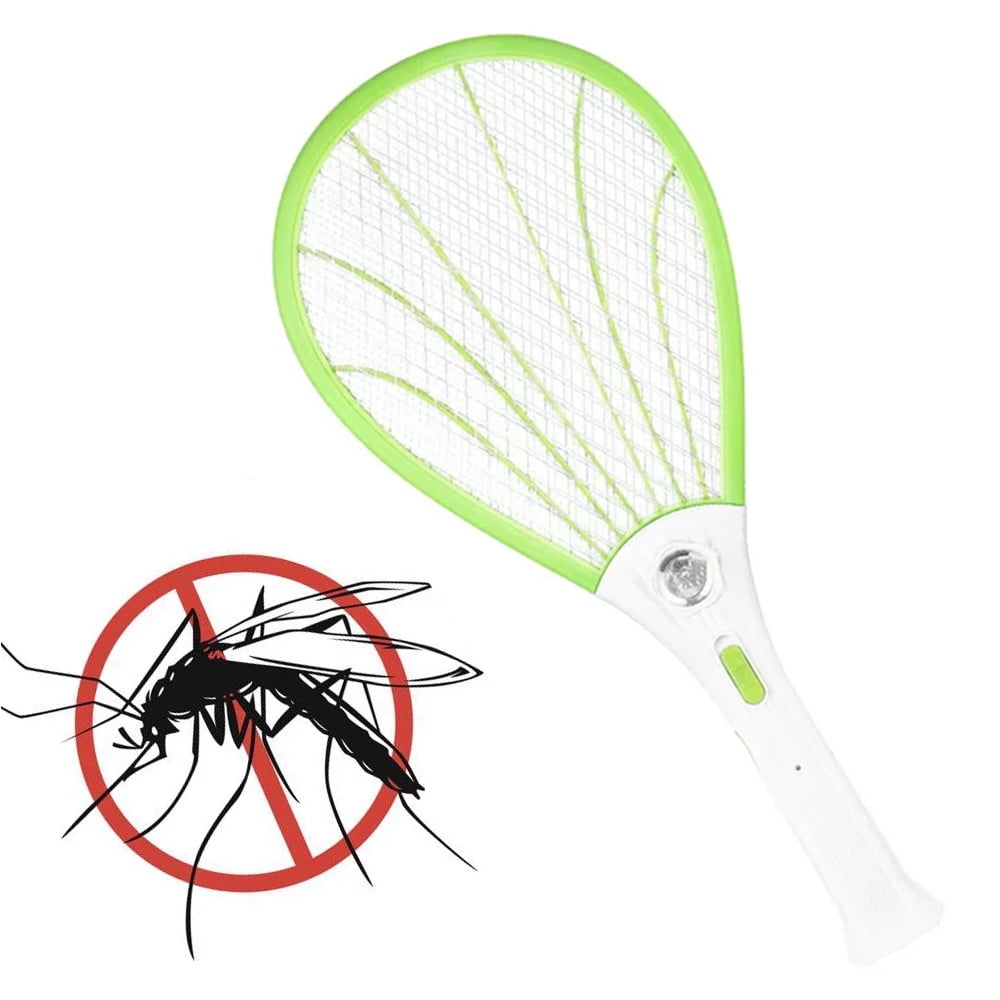 NOGIS Electric Fly Swatter Racket, Mosquito & Fly Zapper Racket - High ...