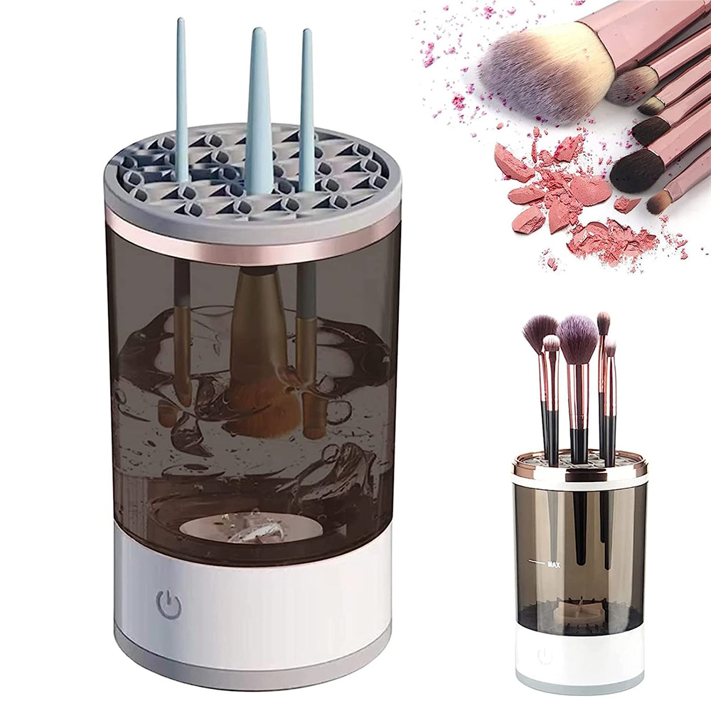 NOGIS Electric Makeup Brush Cleaner USB Powered Makeup Brush Clean ...