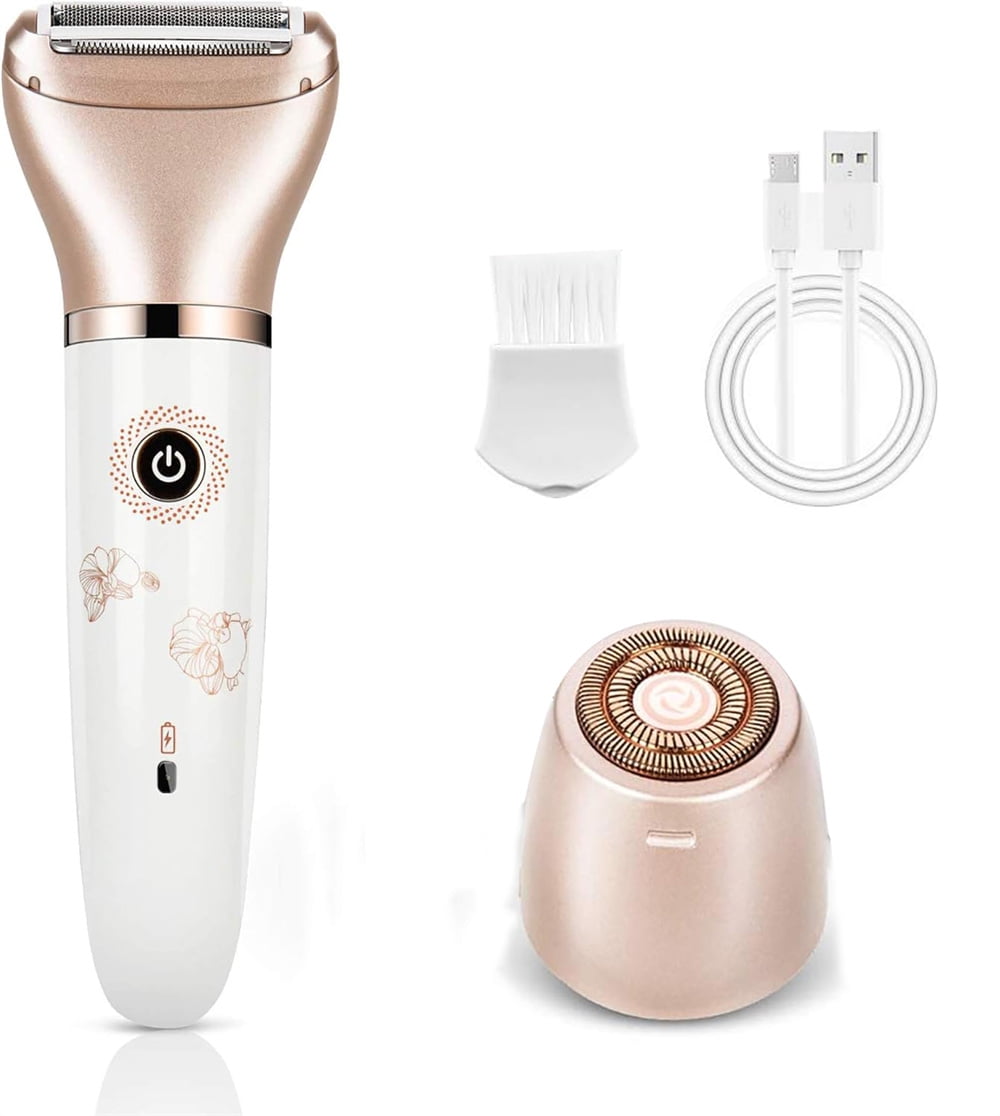 NOGIS Electric Razor for Women - Painless 2-in-1 Women Shaver Hair ...