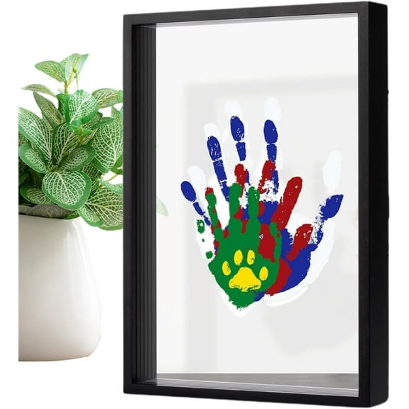 Family Handprint Paint Set DIY with Safe Non Toxic Paints, Baby ...
