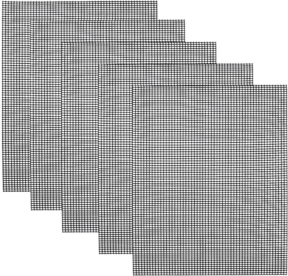 NOGIS Flower Pot Hole Mesh Pad, 5 Pack 11.8x7.8 inch Rigid Polyethylene ...