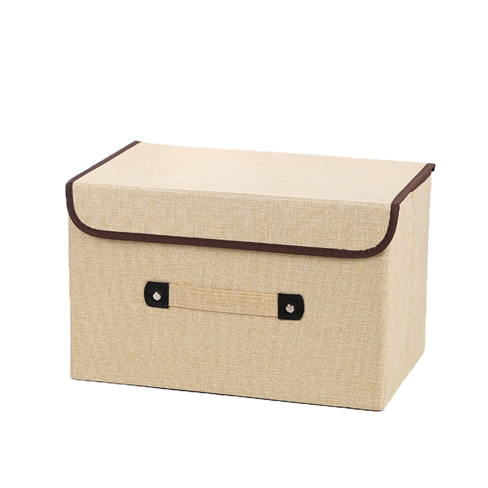 NOGIS Foldable Storage Boxes with Lids 1 Pack Fabric Storage Bins with ...