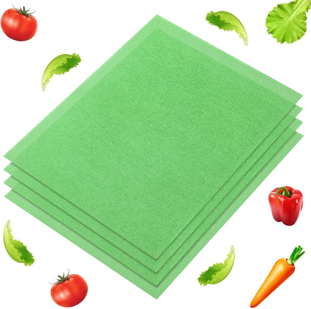 NOGIS Fruit & Veggie Life Extender Liner for Fridge Refrigerator ...