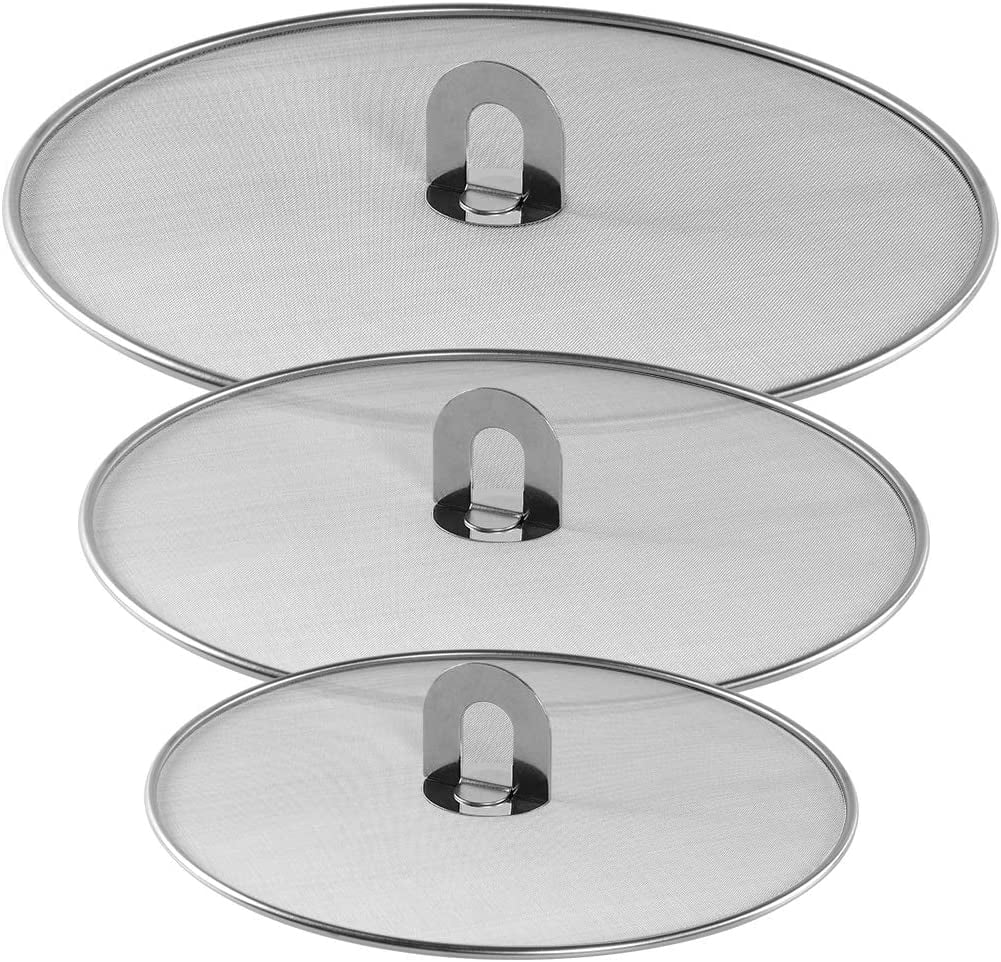 NOGIS Grease Splatter Screen, Splatter Guards for Frying Pan, Oil Guard ...