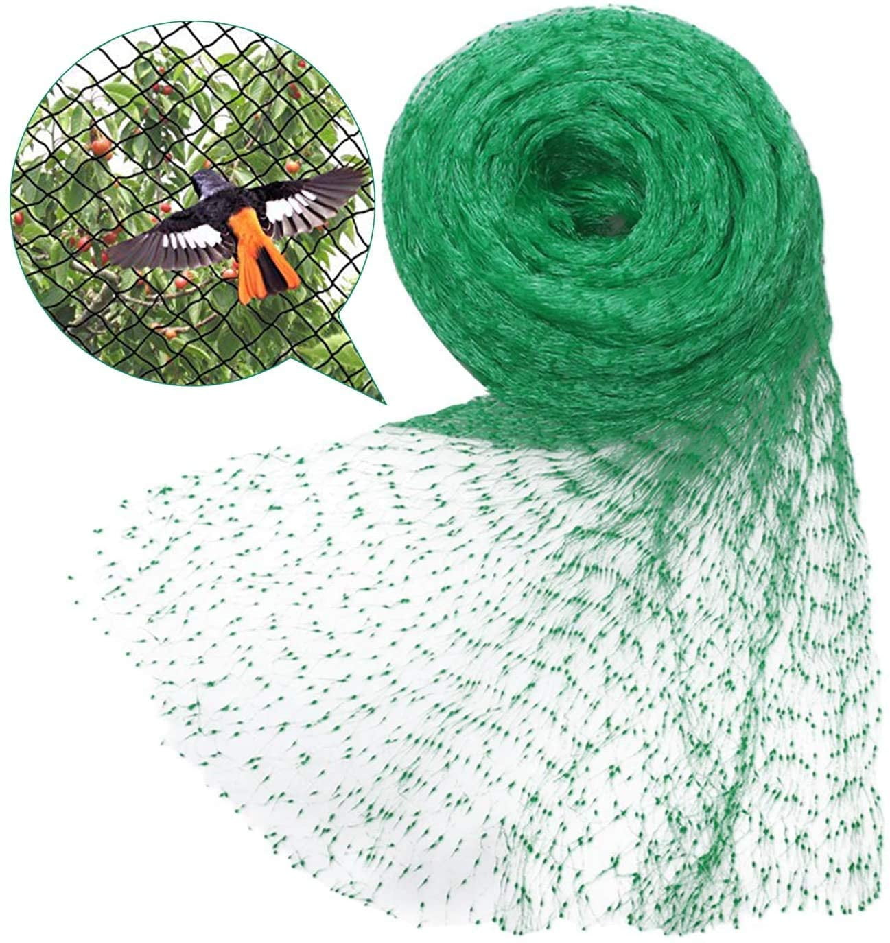 NOGIS Green Anti Bird Protection Net Mesh Garden Plant Netting Protect ...